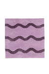 Jubi Wavy Stripe Square Wool Rug Hand-Tufted Modern Colorful Area Rug ...
